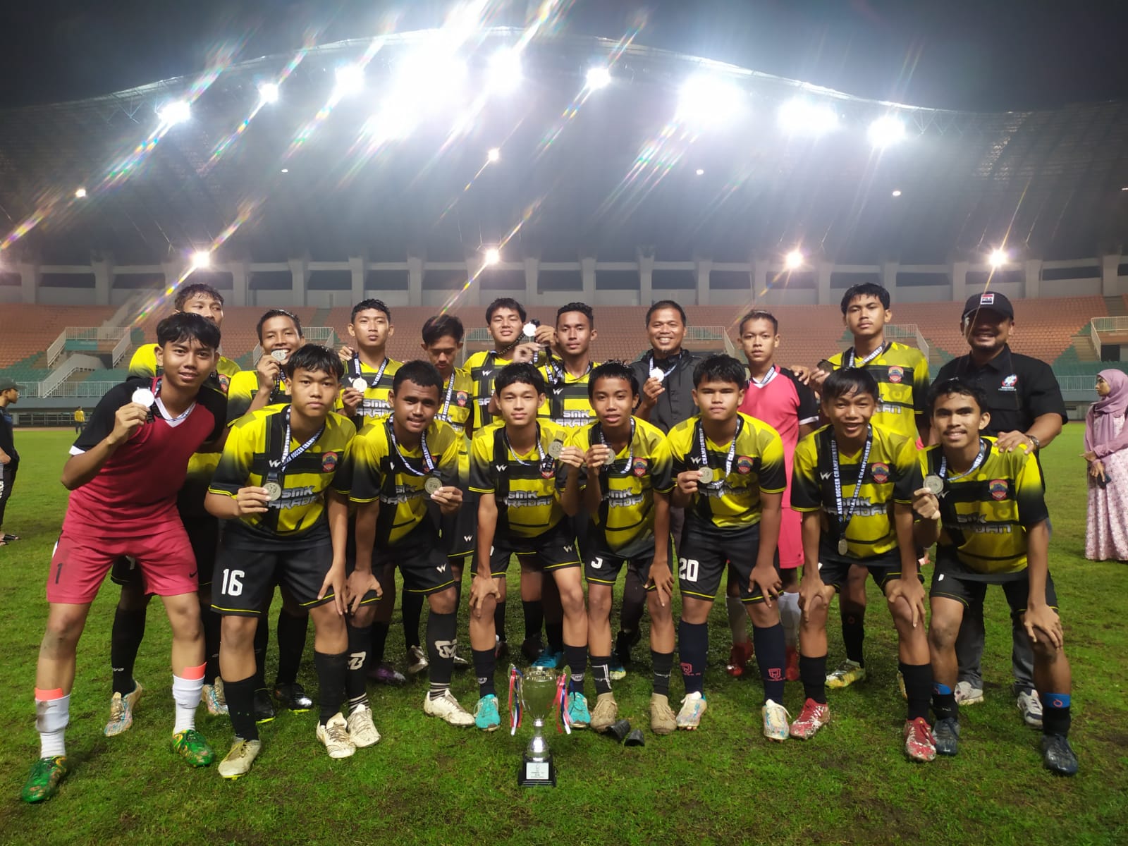 Saradan FC Raih Runner Up Asian Soccer Championship 2023