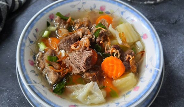 Resep Sop Daging Sapi Enak, Cocok untuk Makan Siang